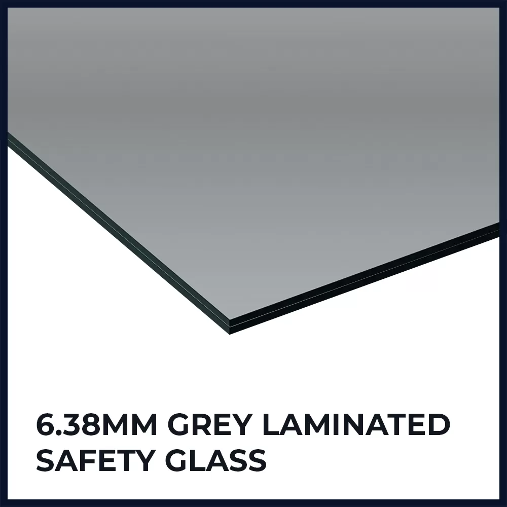6.38mm Grey Laminated Glass - Budget Glass Cranbourne
